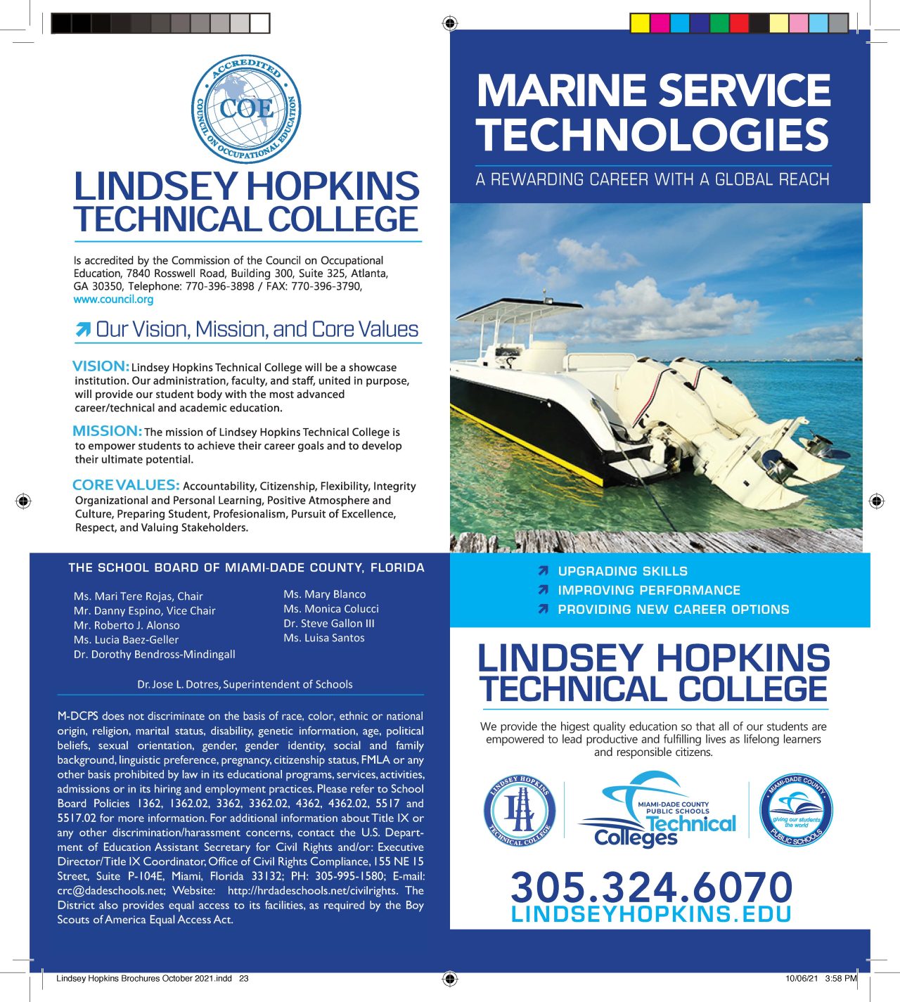 Brochures | Lindsey Hopkins Technical College