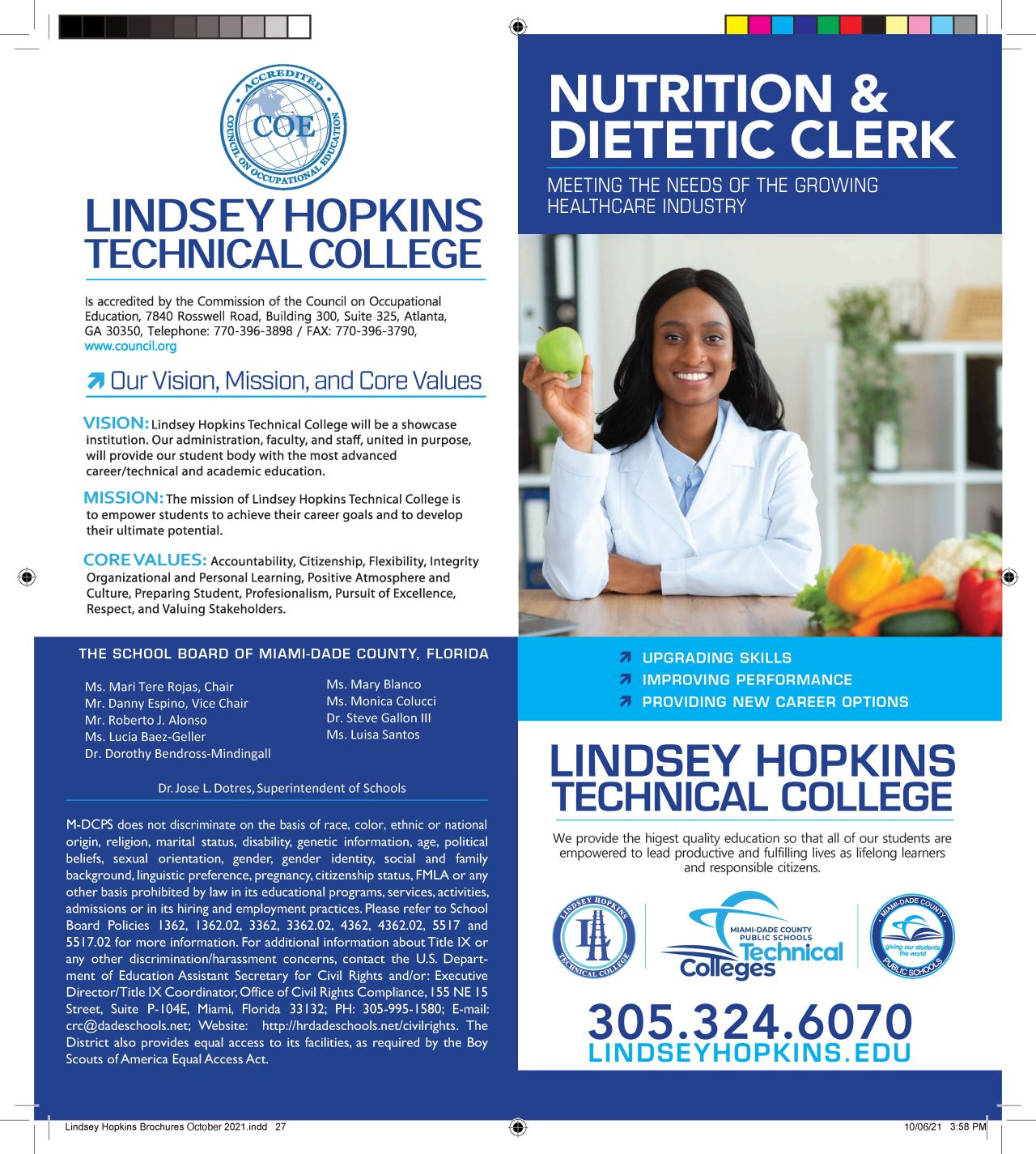Brochures | Lindsey Hopkins Technical College